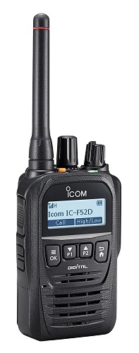Icom F52D and F62D portable