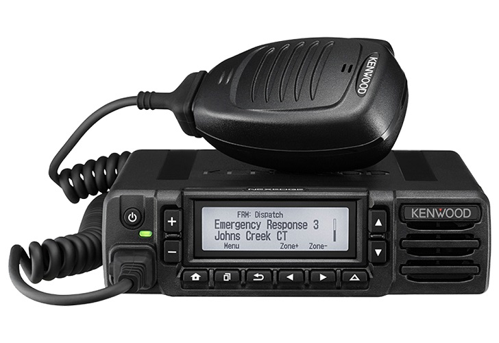 Kenwood NX-3720 & NX3820 tri-mode mobile with built in message recording